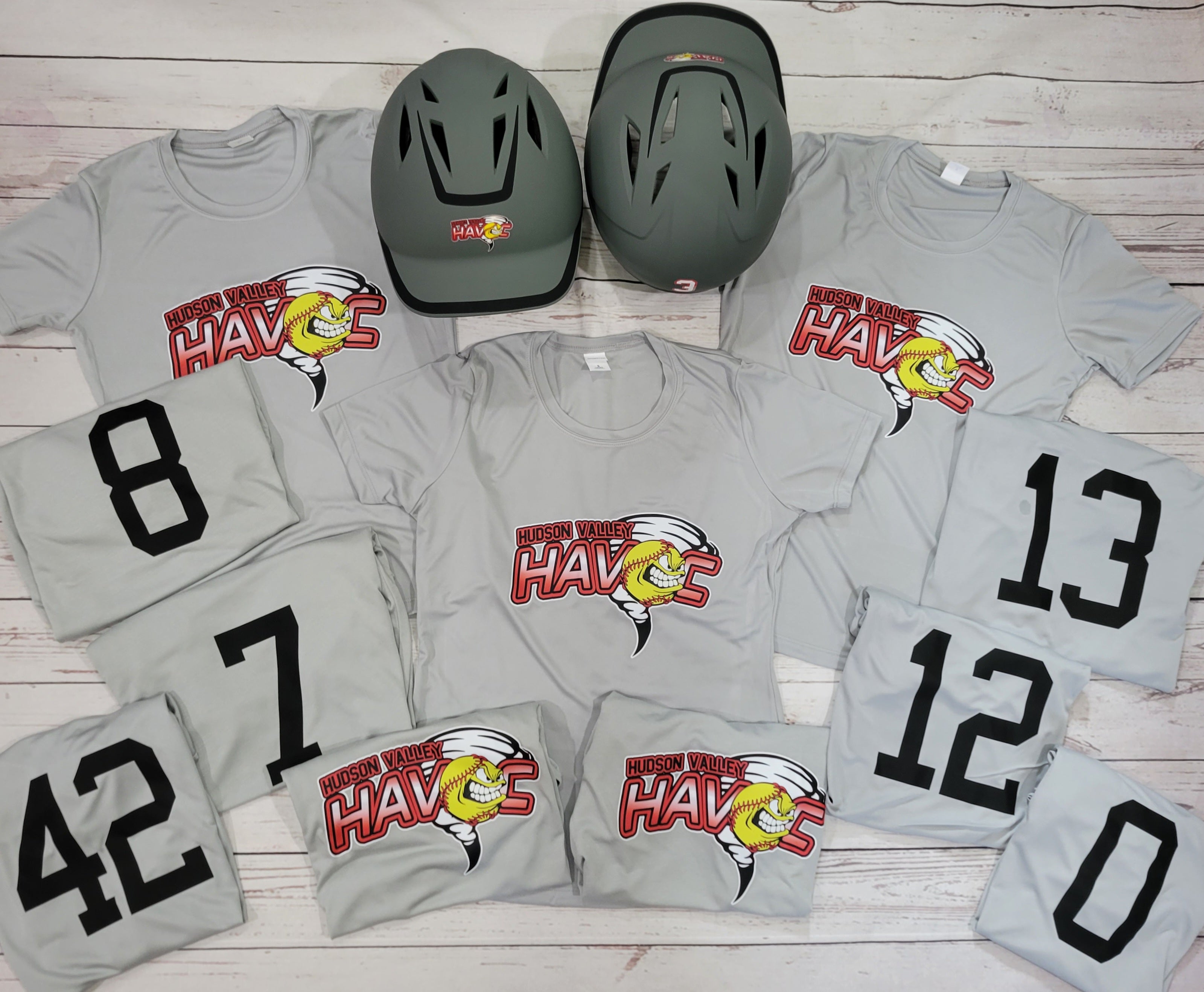 Team branded uniforms and Spirit Wear – Made With Love by Tracy